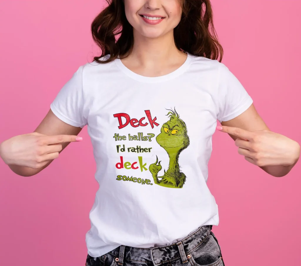 Deck Someone Christmas T-Shirt | Christmas Tees | Cool Tees NZ
